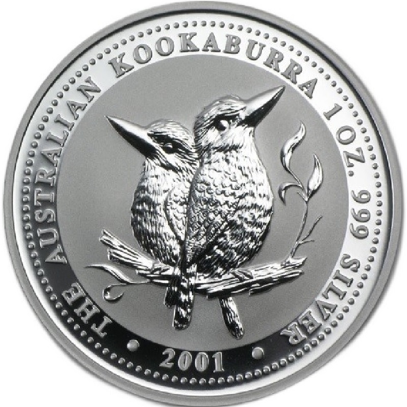 1 oz. Australian Silver Kookaburra Bullion Coin